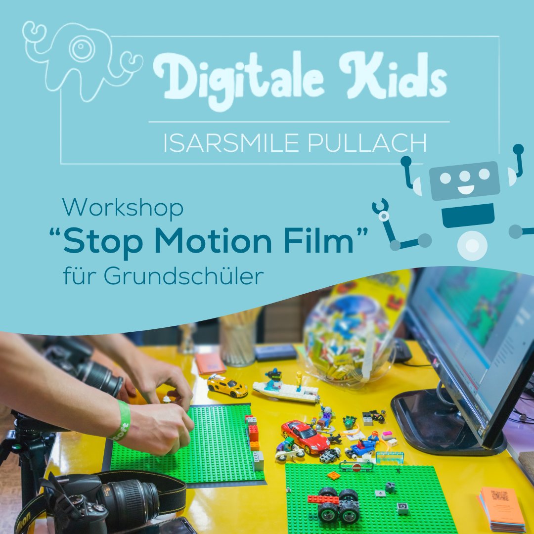Workshop "Stop-Motion-Film" verschoben - Isarsmile